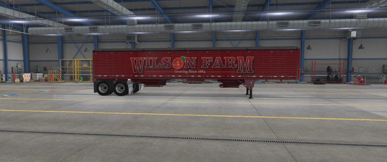 Skin de remorque Ruda Hopper v1.0 ATS - ETS2 Mod | ATS Mod