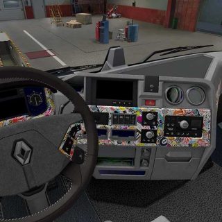 Tuning Renault Gamme T v1.1 1.49 ETS2 - ETS2 Mod | ATS Mod