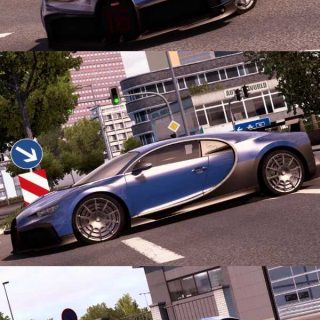 Bugatti Chiron (2021) 1.49.2 ATS - ETS2 Mod | ATS Mod