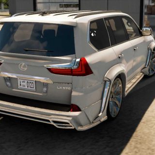 Lexus LX 570 Super Sport 2021 v2.2 ETS2 - ETS2 Mod | ATS Mod