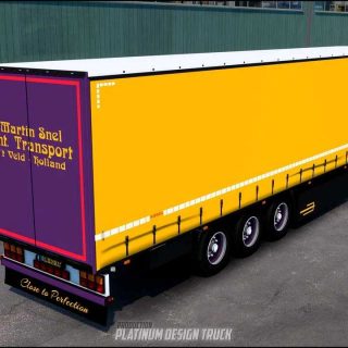 Scania R450 + Remorque Martin Snel v7 1.49 ETS2 - ETS2 Mod | ATS Mod
