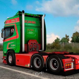 Scania R650 + Remorque Jan Mues v5.0 1.49 ETS2 - ETS2 Mod | ATS Mod