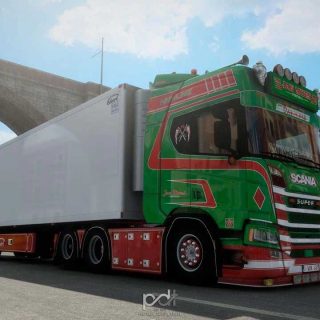 Scania R650 + Remorque Jan Mues v5.0 1.49 ETS2 - ETS2 Mod | ATS Mod