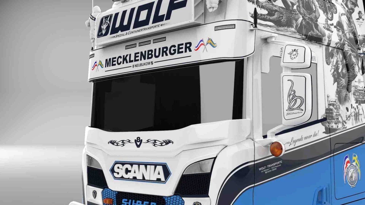 Scania S/R Pare-brise v1.0 ETS2 - ETS2 Mod | ATS Mod