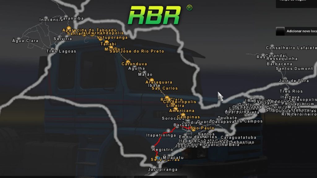 Carte RBR + dlc MT, GO et PR 1.50 ETS2 - ETS2 Mod | ATS Mod