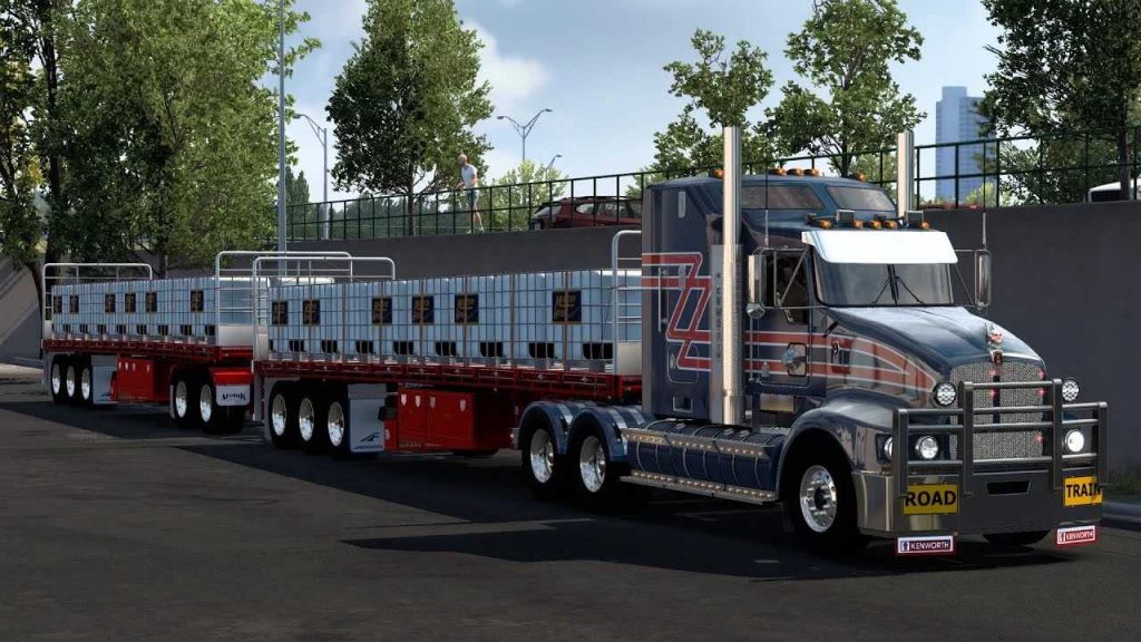 Kenworth T608 Flattops + Remorque 1.49 ATS - ETS2 Mod | ATS Mod