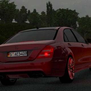 Mercedes-Benz W221 2012 S65 AMG v3.7 1.50 ETS2 - ETS2 Mod | ATS Mod