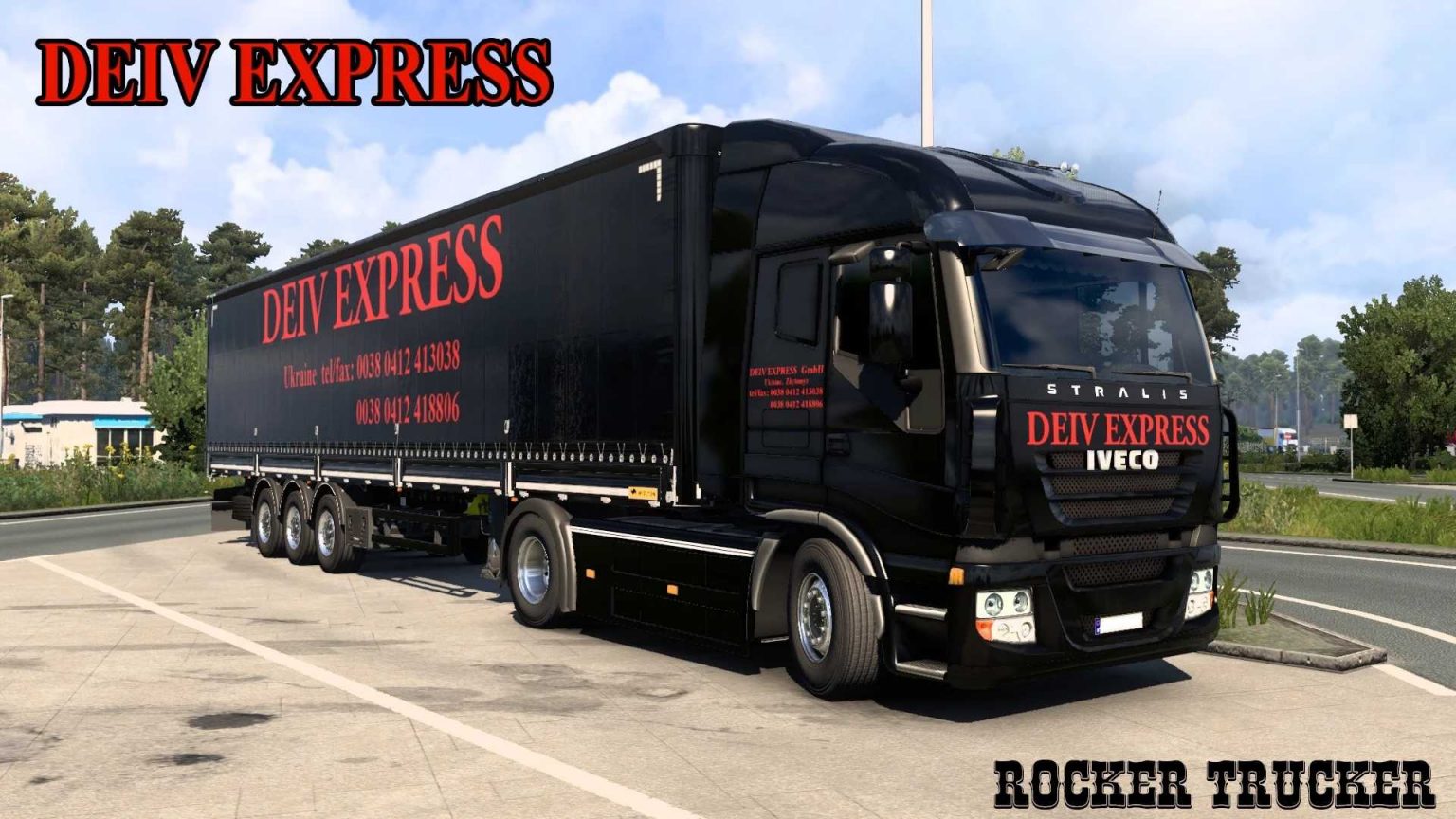 Pack de skins Deiv Express v1.1 ETS2 - ETS2 Mod | ATS Mod
