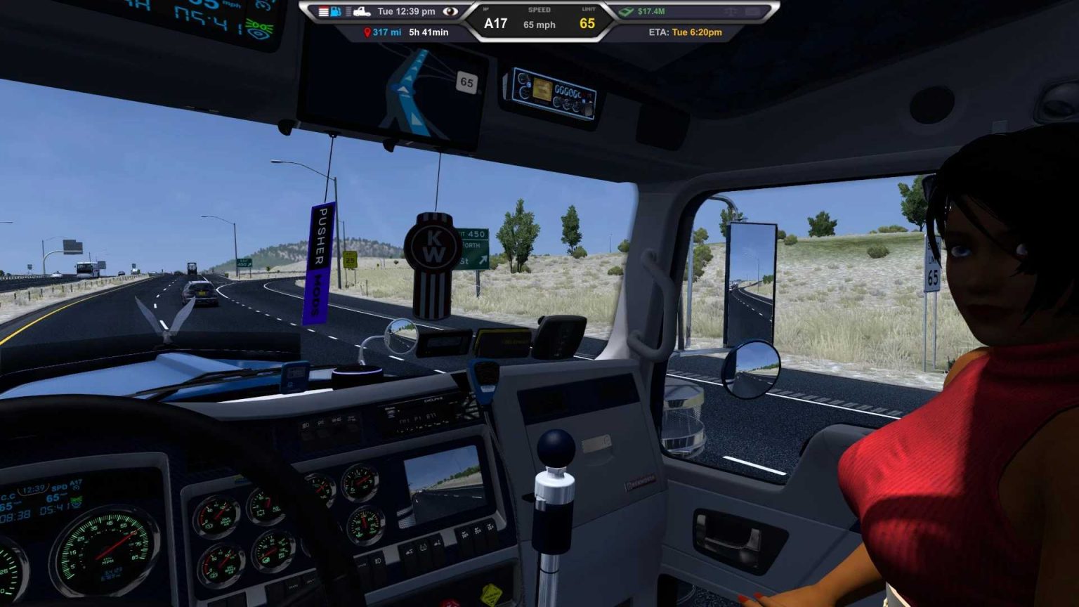 Remake du copilote Momiji v1.0 ATS - ETS2 Mod | ATS Mod