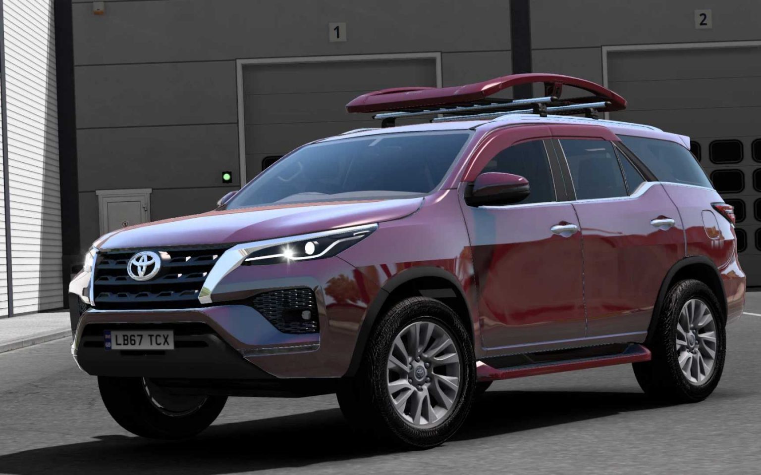 Toyota Fortuner AN160 V1.3 1.50 ETS2 - ETS2 Mod | ATS Mod