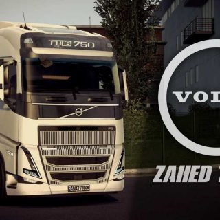 Volvo FH5 par Zahed Truck v2.4 1.50 ETS2 - ETS2 Mod | ATS Mod