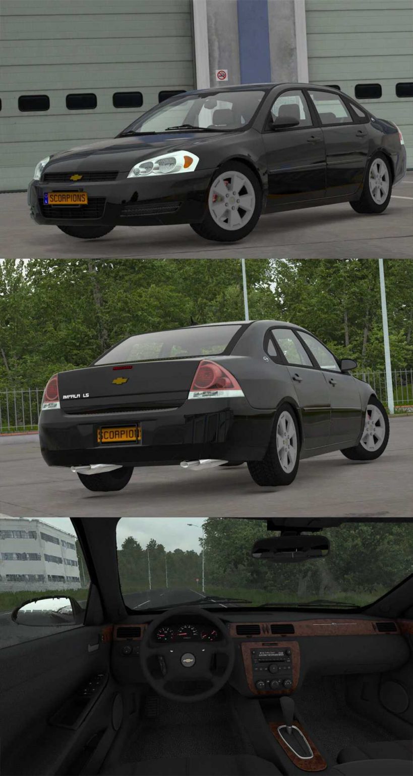 Chevrolet Impala 2006 v1.1 1.50ATS - ETS2 Mod | ATS Mod