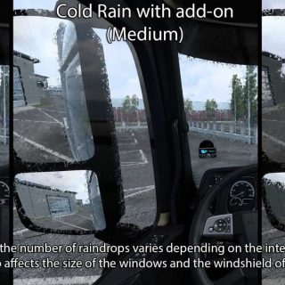 Cold Rain v0.5 + Addons (Adaptation NMOD 1.50.x) ETS2 - ETS2 Mod | ATS Mod