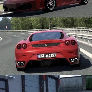 Ferrari F430 de Berat Afsin 1.50 ATS - ETS2 Mod | ATS Mod