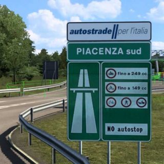 Italie Sign Rework v3.0 1.50 ETS2 - ETS2 Mod | ATS Mod