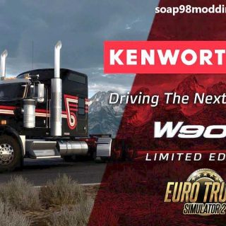 Kenworth W900 LE par soap98 v1.2.3 1.50 ETS2 - ETS2 Mod | ATS Mod