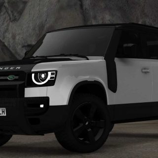 Land Rover Defender 110 2023 L663 V1.0 ETS2 - ETS2 Mod | ATS Mod