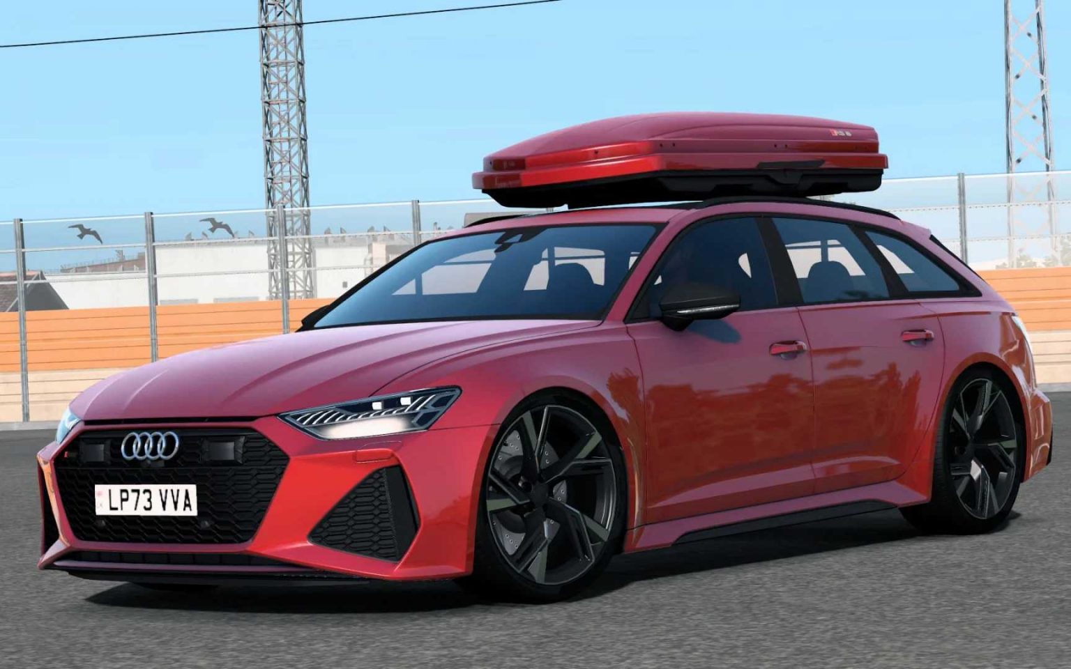 Audi RS6 Avant C8 2020 V1.3 1.50 ETS2 - ETS2 Mod | ATS Mod