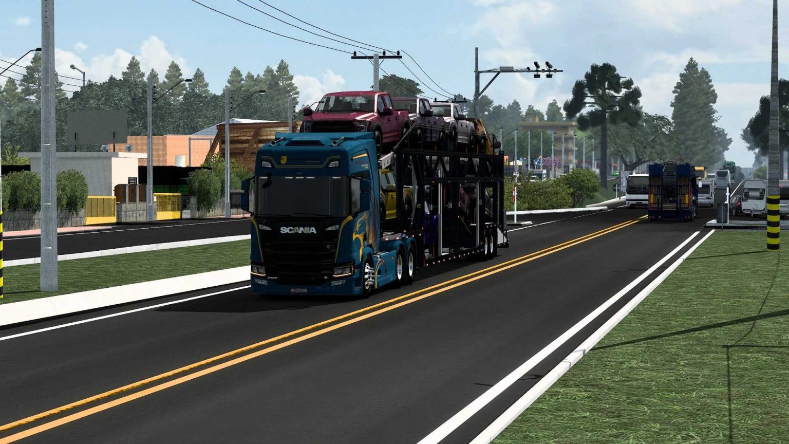Carte Brésil Paradis v1.5 1.50 ETS2 - ETS2 Mod | ATS Mod