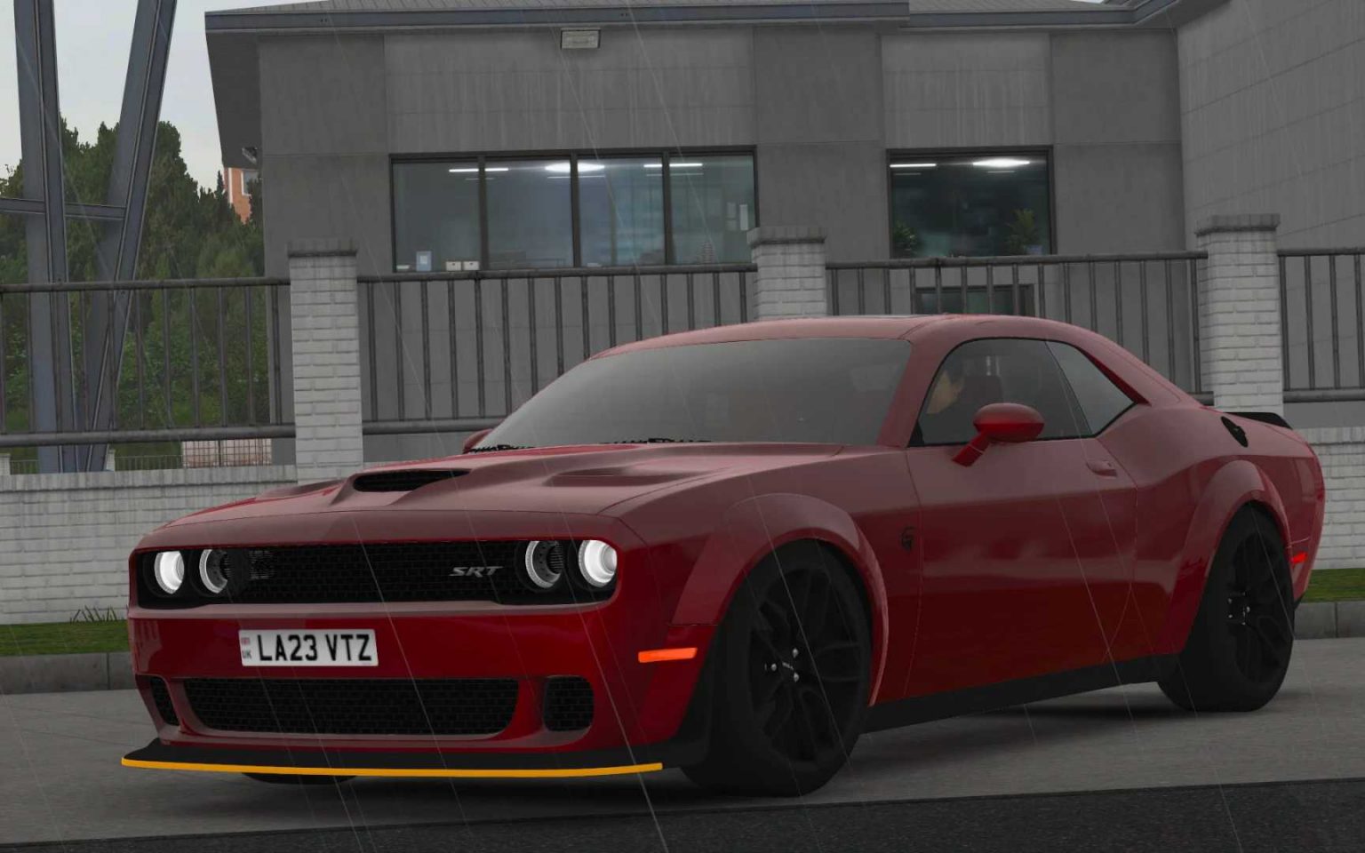Dodge Challenger SRT Hellcat Widebody 2018 V1.9 1.50 ETS2 - ETS2 Mod ...