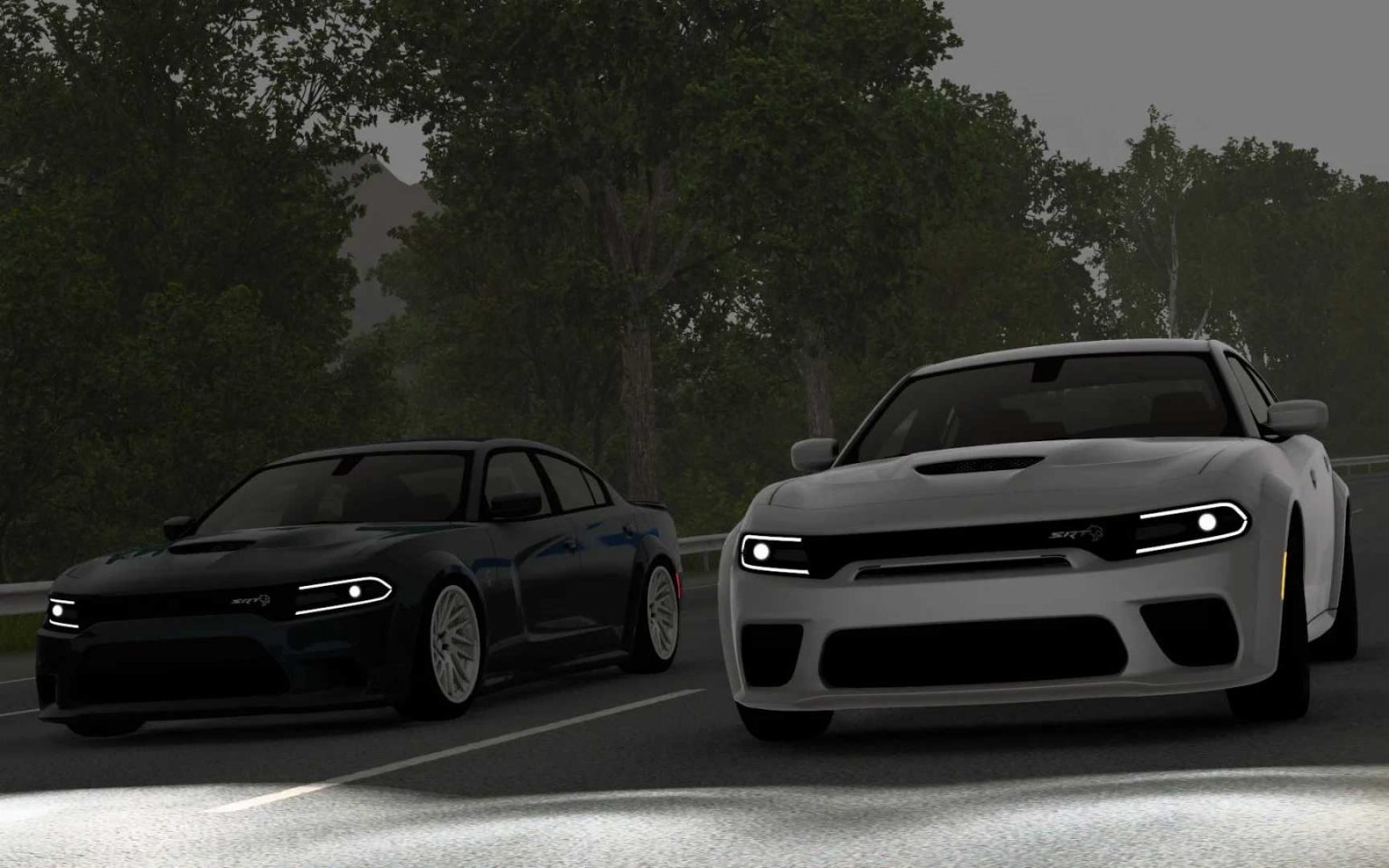 Dodge Charger SRT Hellcat Redeye Widebody 2021 V1.0 1.50 ETS2 - ETS2 ...