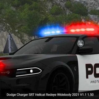 Dodge Charger SRT Hellcat Redeye Widebody 2021 V1.1 ETS2 - ETS2 Mod ...