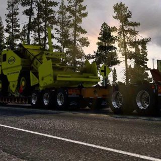ETNYRE BLACK HAWK LOWBOY v4.1 1.50 ATS - ETS2 Mod | ATS Mod