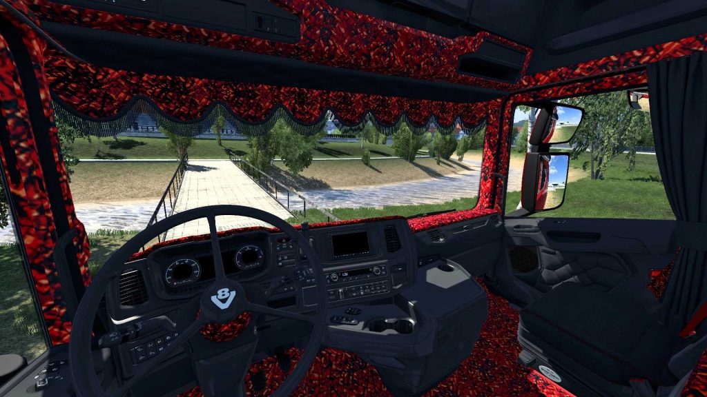 Intérieur de pluche danoise v1.0 ETS2 - ETS2 Mod | ATS Mod