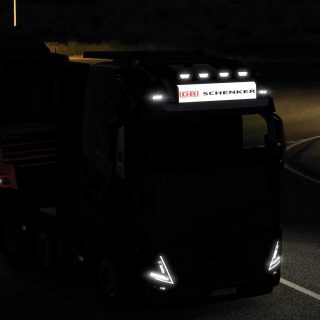 LIGHTBOX DB SCHENKER VOLVO FH 2022 SANAX 10 07 2024 v1.0 1.50 ETS2 - ETS2 Mod | ATS Mod