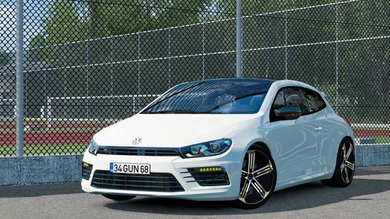 Volkswagen Scirocco R + Intérieur v1.50 ATS - ETS2 Mod | ATS Mod