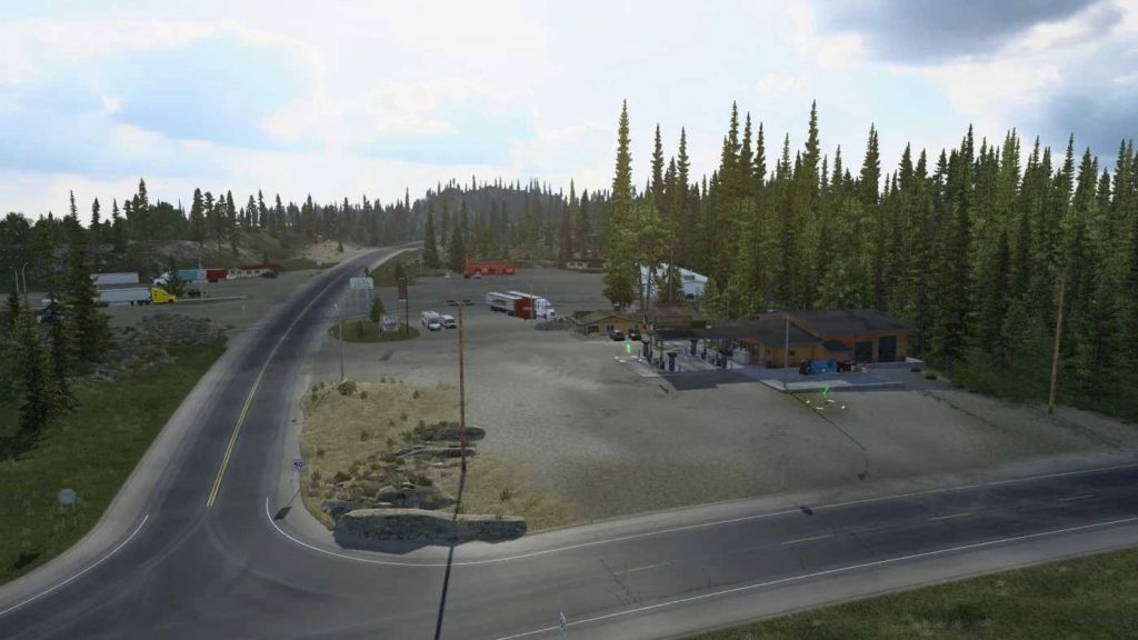 Liaison routière entre les Promods Canada et l'Alaska v11 ATS - ETS2 ...
