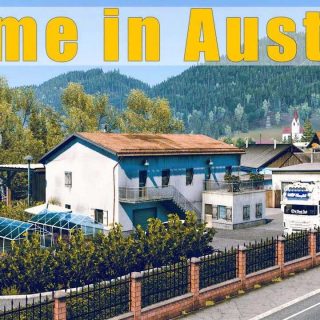 Maison en Autriche v1.1 1.50 ETS2 - ETS2 Mod | ATS Mod