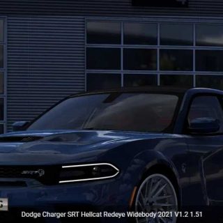 Dodge Charger SRT Hellcat Redeye Widebody 2021 V1.2 ETS2 - ETS2 Mod ...