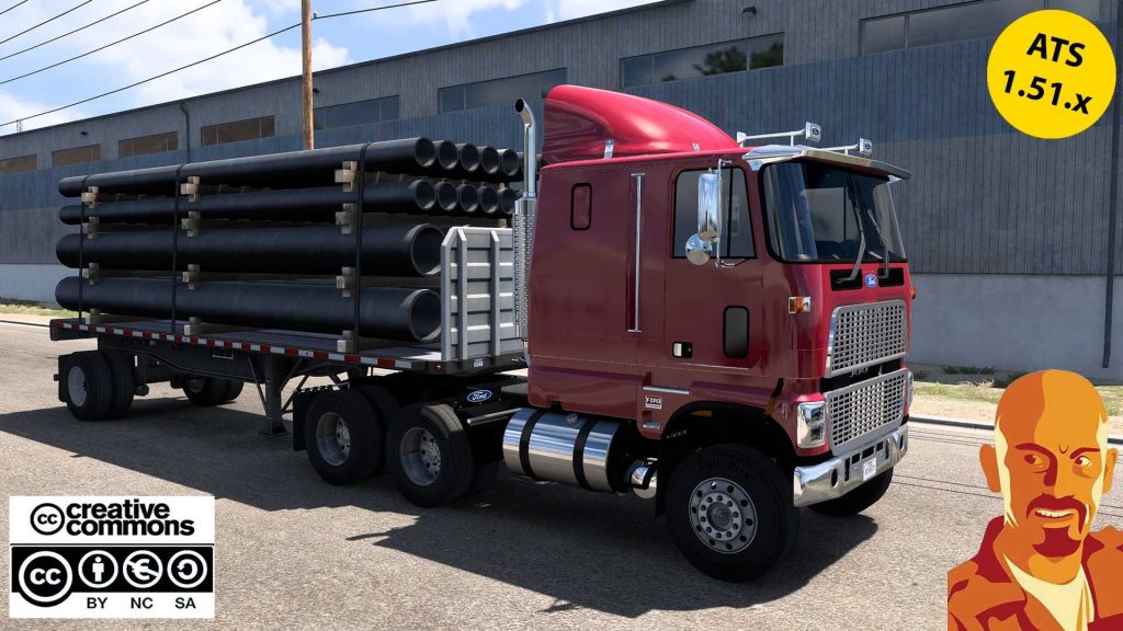 FORD CLT 9000 v1.2 1.50-1.51.x ATS - ETS2 Mod | ATS Mod