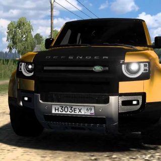 Land Rover Defender L663 v1.0 ETS2 - ETS2 Mod | ATS Mod