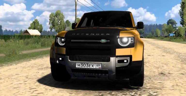 Land Rover Defender L663 v1.0 ETS2 - ETS2 Mod | ATS Mod