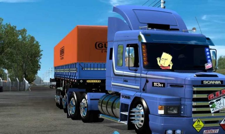 SCANIA 113 v1.0 1.51 ETS2 - ETS2 Mod | ATS Mod