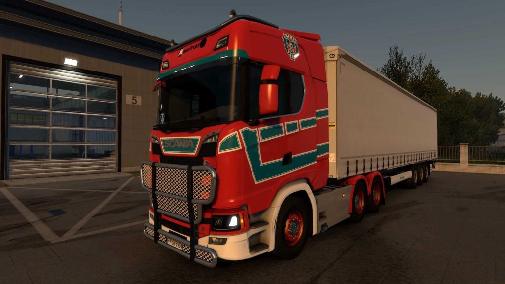 Scania Next Gen Maserfrakt 1.50 ETS2 - ETS2 Mod | ATS Mod