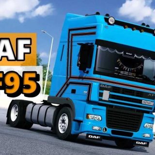 DAF 95XF par Soundwave v1.0.5 1.51 ETS2 - ETS2 Mod | ATS Mod