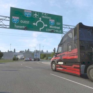 Découvrez l'Ontario et le Québec v3.0 1.52 ATS - ETS2 Mod | ATS Mod