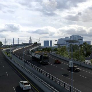JRR (Java Road Revolution) - Carte de l'Indonésie v0.80a 1.51 ETS2 ...
