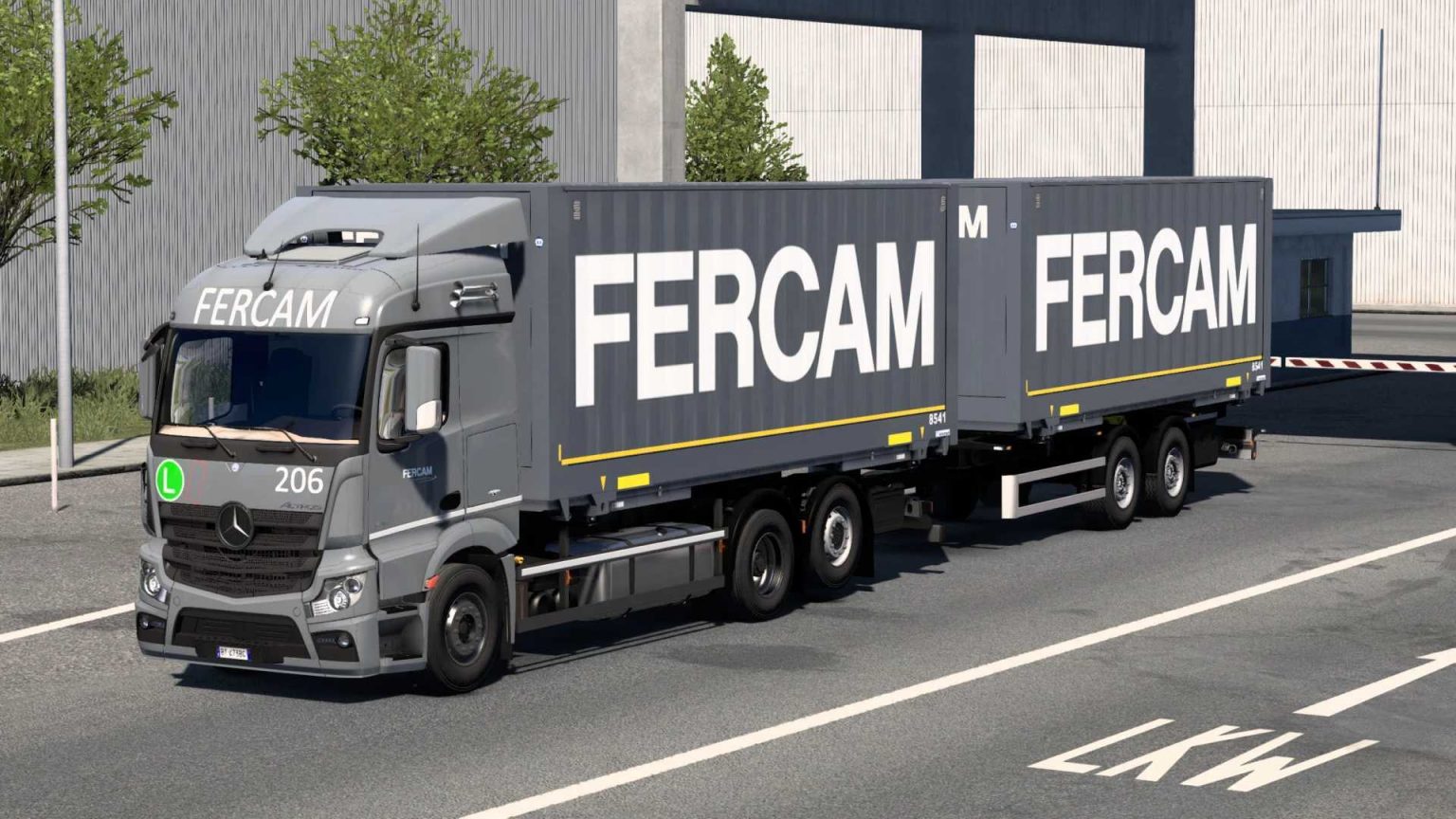 Module complémentaire de carrosserie interchangeable MB MP4 L-Cab par ...