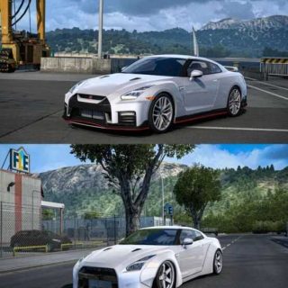 Nissan GTR R35 1.52 ETS2 2017 - ETS2 Mod | ATS Mod