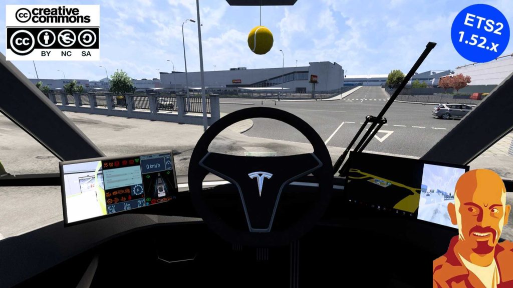 TESLA SEMI TRUCK v1.0 1.52.x ETS2 - ETS2 Mod | ATS Mod
