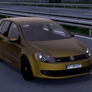 Volkswagen Golf Mk6 GTI v1.4 1.51 ETS2 - ETS2 Mod | ATS Mod