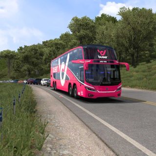 Busscar Panoramico NB1 DD v1.0 ETS2 - ETS2 Mod | ATS Mod