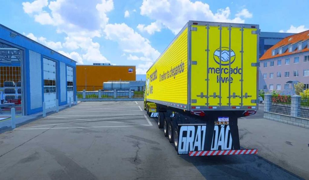 CONSTRUCTION DE CHARGE SECA v1.0 ETS2 - ETS2 Mod | ATS Mod