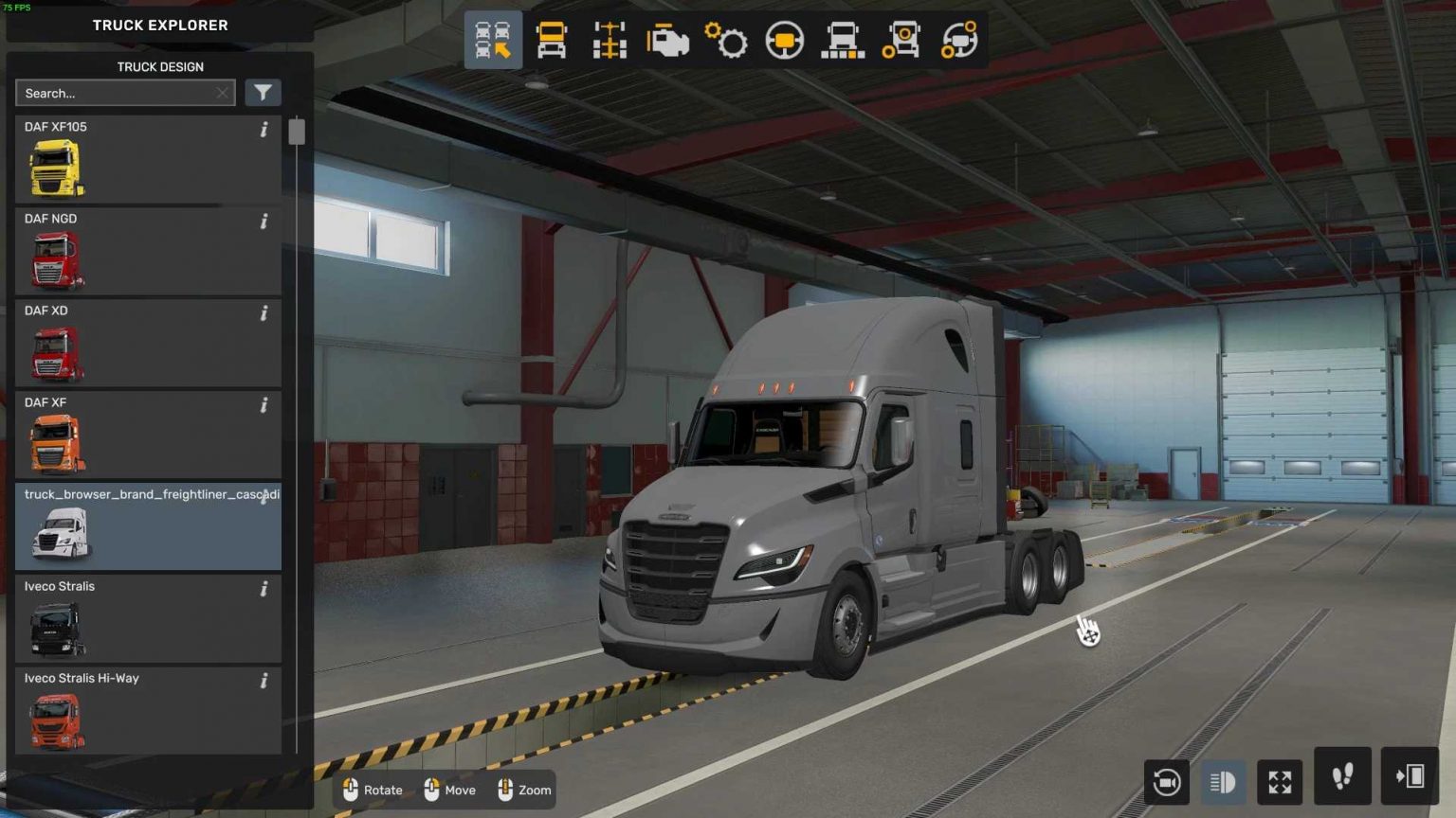 Freightliner Cascadia 2025 pour 1,52 ETS2 - ETS2 Mod | ATS Mod