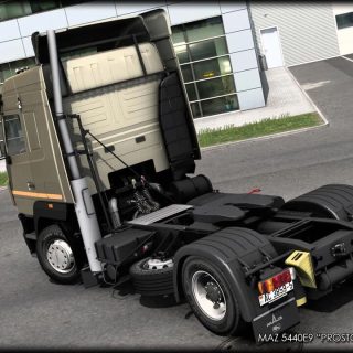 MAZ 5440E9 Prostor v3.2 1.53 ETS2 - ETS2 Mod | ATS Mod