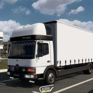 Mercedes Benz Atego MP1 Pack v1.0 1.52 ETS2 - ETS2 Mod | ATS Mod